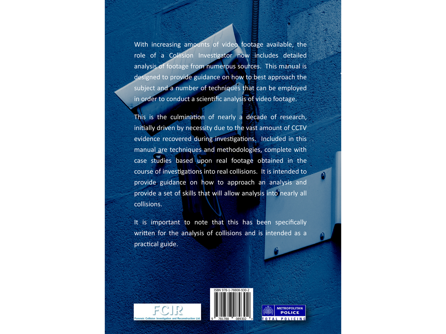 Video Analysis in Collision Reconstruction Book - FCIR